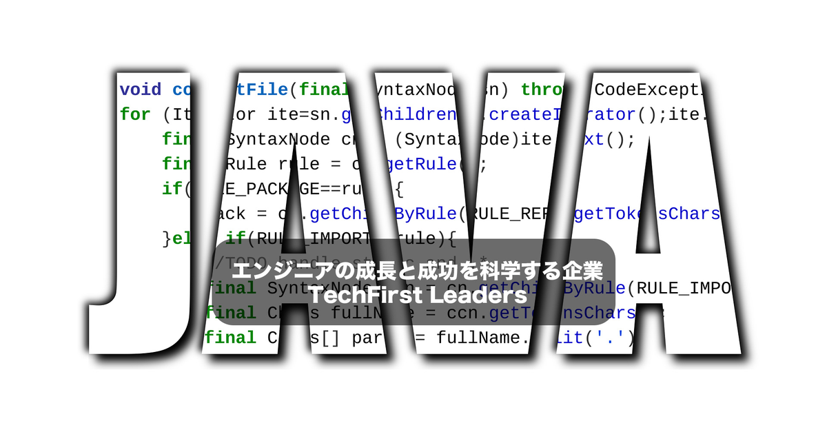 Java/Spring Bootを用いたWebシステム開発者募集！ - 株式会社TechFirst LeadersのWebエンジニアの採用 - Wantedly