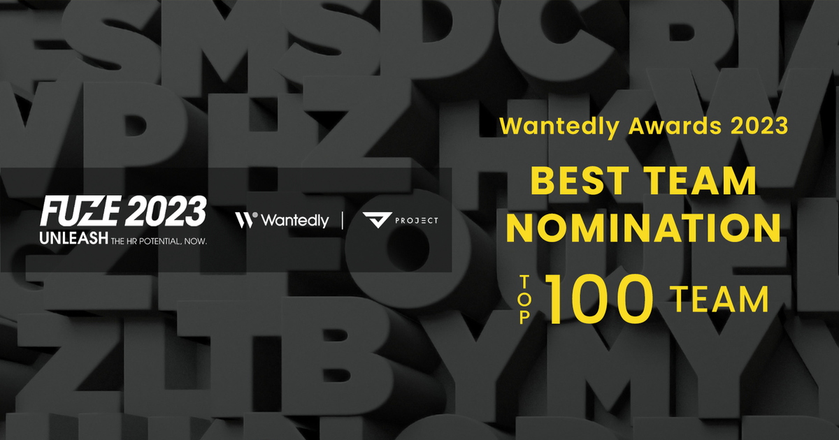 🏆Wantedly Awards 2023🏆 BEST TEAM部門TOP100に選出 | 会社紹介