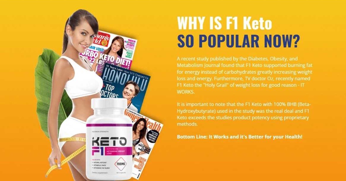 KETO F1 REVIEWS – 100% CLINICALLY APPROVED BY LABS FOR WEIGHT LOSS!