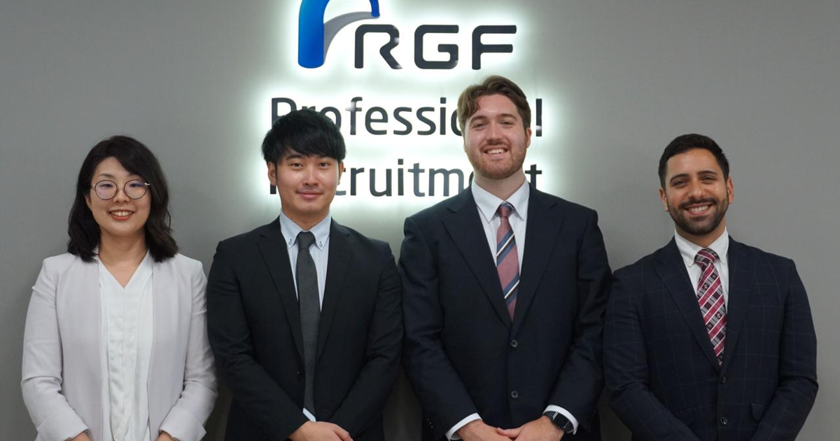 Welcome to RGF 😊 | RGF Professional Recruitment Japan