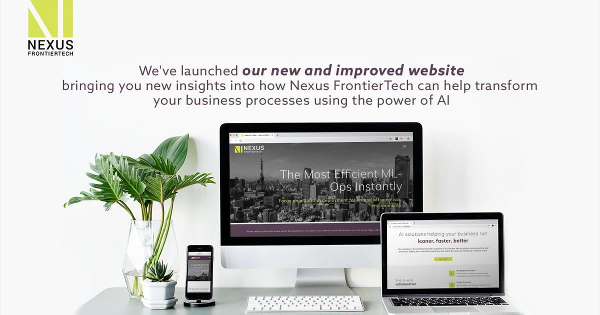 NexusFrontierTechのカンパニーサイトをリニューアルしました！ | Nexus Frontier Tech Ltd