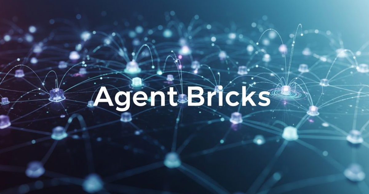 Agent Bricks性能改善ガイド：AIエージェントの司令塔「Multi-Agent Supervisor」を育てる | 株式会社SiNCE