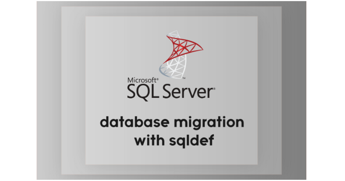 【TECH BLOG】sqldefへのSQL Server対応のコントリビュート 〜OSS活動を通して紐解くDBマイグレーションツールの実装〜 | 株式会社ZOZO