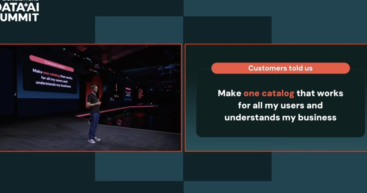 Databricks Data + AI SUMMIT 2025「Unity Catalogをビジネス向けに拡張」（demoあり ...